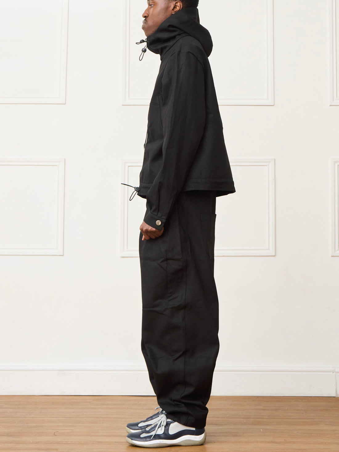 jamie jacket - black denim – K&R London