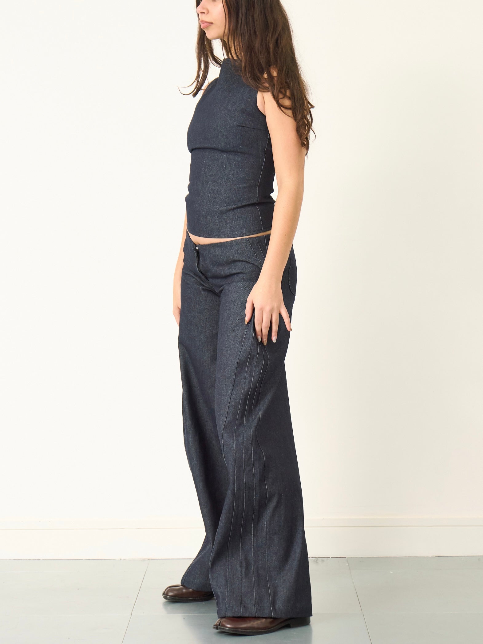 tommy jean - navy denim – K&R London